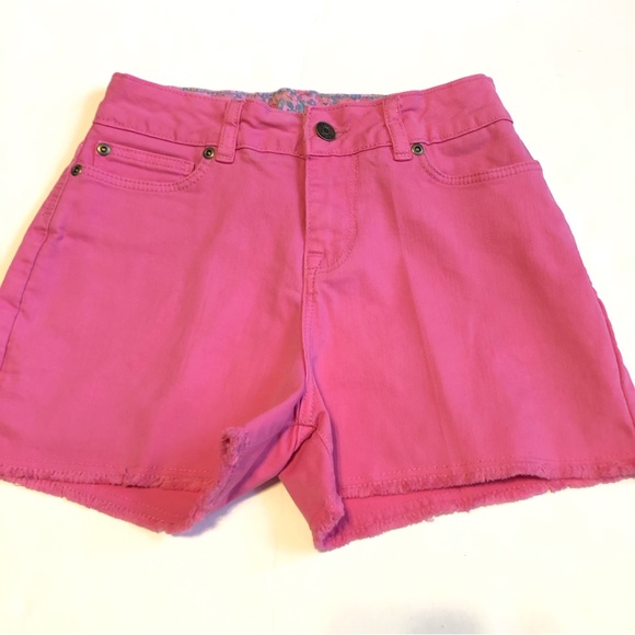 Boden | Bottoms | Boden Girls Pink Cutoff Denim Shorts Size 3y | Poshmark